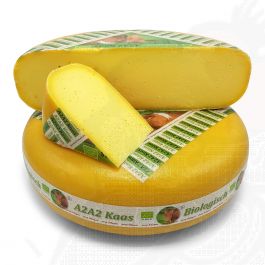A2A2 Young matured - A2 Organic cheese | Half a cheese 3,8 kilo / 8.4 ...